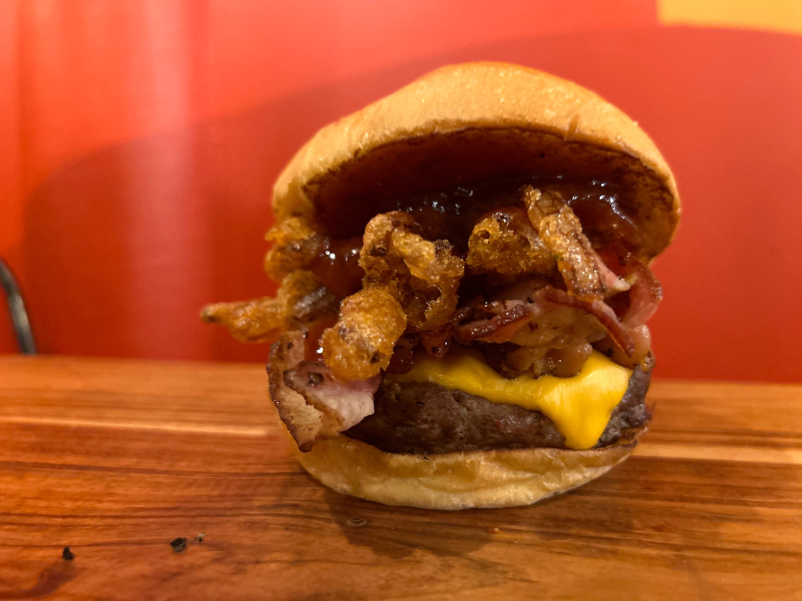 Wagyu Beef & Bacon Burger BB | The Wood Fired Oven